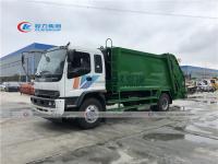 China ISUZU FTR 205HP 10T 12T Compactor Garbage Truck 12CBM Waste Management for sale