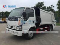 China ISUZU 5 Ton Compressed Garbage Truck 7cbm Refuse Collection Compactor for sale