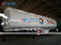 China 42CBM 3-Axle Oil Tanker Trailer - 42,000L Capacity with TOTAL Standard Compliance for Fuel Transport for sale