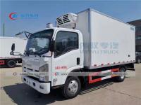 China ISUZU 5 Ton Refrigerated Box Truck 120HP Thermo King for Fish Transport for sale