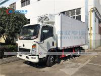 China 5 Ton ISUZU Refrigerated Truck with Thermo King KV500 Van Box for Frozen Meat Fish for sale