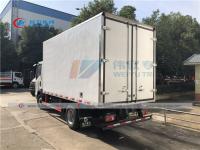 China 5 Ton ISUZU Refrigerated Truck with Thermo King KV500 Van Box for Frozen Meat Fish for sale