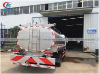 China 5-8 Ton 8000L 2000 Gallon Stainless Steel Milk Transport Tanker Truck for sale