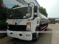China HOWO 10T 15T 15000L SS304-2B Milk Tanker Truck for Fresh Milk Transport for sale