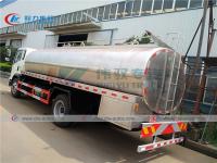 China HOWO 10T 15T 15000L SS304-2B Milk Tanker Truck for Fresh Milk Transport for sale