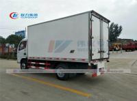 China 120HP 3-5 Ton Frozen Meat Delivery Refrigerated Truck with Dongfeng Chassis for sale