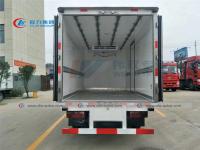 China 120HP 3-5 Ton Frozen Meat Delivery Refrigerated Truck with Dongfeng Chassis for sale