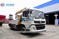 China Dongfeng 6.3 Ton XCMG Telescopic Boom Truck Mounted Crane 9m Working Radius for sale