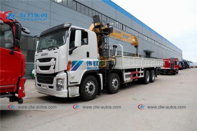 China ISUZU Giga 16 Ton Telescopic Boom Truck Crane with XCMG PALFINGER 18.8m Working Radius for sale