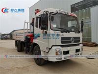 China Dongfeng Kingrun 10T Truck Mounted Knuckle Boom Crane 10000kg Lifting Capacity for sale