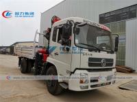 China Dongfeng Kingrun 10T Truck Mounted Knuckle Boom Crane 10000kg Lifting Capacity for sale
