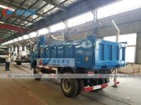 China 4x4 Full Wheel Drive 5T Dongfeng Dump Truck with Middle Tipping - 88kW Diesel Engine, 4200mm Cargo Body for sale