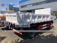 China 4x4 Full Wheel Drive 5T Dongfeng Dump Truck with Middle Tipping - 88kW Diesel Engine, 4200mm Cargo Body for sale