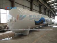China 40 Tons LPG Storage Tank 80 CBM Capacity with 17.7 Bar Design Pressure for Gas Filling Plants for sale