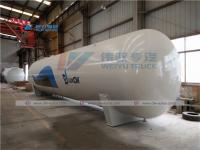 China 40 Tons LPG Storage Tank 80 CBM Capacity with 17.7 Bar Design Pressure for Gas Filling Plants for sale
