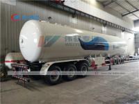 China 30 Ton 59600 Liter LPG Tank Trailer for Nigeria ASME GB150 for sale