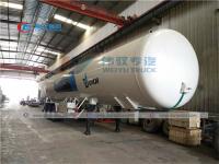 China 30 Ton 59600 Liter LPG Tank Trailer for Nigeria ASME GB150 for sale