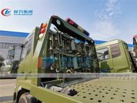 China Dongfeng Kingrun 8 Ton Flatbed Wrecker Tow Truck 7200mm LHD Military Use for sale