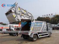China EURO 6 Dongfeng 6 CBM Rear Loader Garbage Compactor Truck 120HP for sale