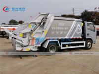 China EURO 6 Dongfeng 6 CBM Rear Loader Garbage Compactor Truck 120HP for sale