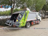 China Forland 3-4 Ton 6CBM City Garbage Compactor Truck with 95HP Engine for sale