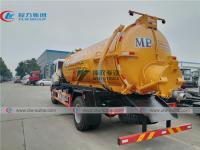 China RHD FAW J5K 10000 Liters Septic Tanker Truck 10m3 Vacuum Sewage Suction Truck for sale