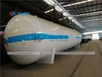 China DN2700mm 70000 Liters LPG Storage Tank for Gas Station 35 Ton Capacity for sale