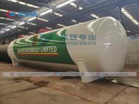China 120000L 60Ton LPG Gas Storage Tank 1.77MPa for Liquid Petroleum Gas Filling Plant for sale