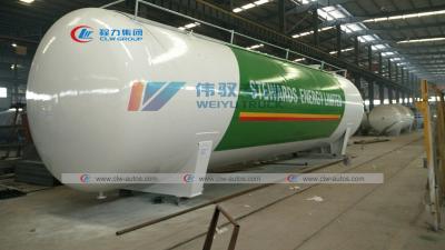 China 120000L 60Ton LPG Gas Storage Tank 1.77MPa for Liquid Petroleum Gas Filling Plant for sale