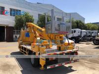 China 21m JMC Straight Arm Telescopic Aerial Platform Truck for Street Light Bridge Maintenance for sale