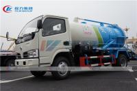 China Dongfeng 120HP 6cbm Sewer Cleaning Truck 6000L Tank Vacuum Sewage Suction for sale