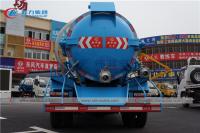 China Dongfeng 120HP 6cbm Sewer Cleaning Truck 6000L Tank Vacuum Sewage Suction for sale