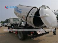 China ISUZU FTR 10000 Liters Sewage Suction Truck 95km/h Vacuum Tanker for sale