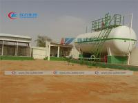 China Carbon Steel Q345R 40000 Liters LPG Gas Storage Tank 1.77MPa 12mm Shell for sale