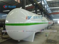 China Carbon Steel Q345R 40000 Liters LPG Gas Storage Tank 1.77MPa 12mm Shell for sale