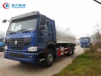 China HOWO 6x4 20,000L Mobile Fuel Dispenser Truck with 12.00R20 Tires and 340HP Engine for sale