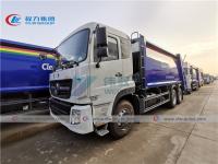 China Dongfeng 6x4 20CBM Rear Loader Garbage Compactor Truck 180HP Euro 3 for sale