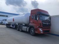 China 59cbm 59000L Liquid Propane Gas Delivery Tanker Trailer 30T LPG Semi Trailer for sale