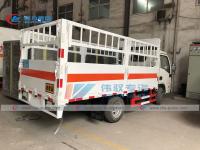 China 5 Ton FAW Stake Truck for Propane Butane Cylinder Delivery 120hp Diesel for sale