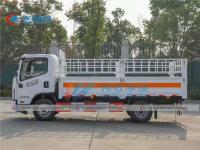 China 5 Ton FAW Stake Truck for Propane Butane Cylinder Delivery 120hp Diesel for sale
