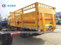 China Dongfeng 5 Ton LPG Gas Cylinder Delivery Truck with 1 Ton Lifting Platform 120hp for sale