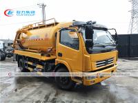 China Dongfeng 6000L Sewage Suction Truck with Jurop BP Mono Keiser Pump for sale