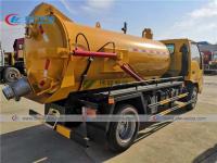 China ISUZU 100P Diesel Vacuum Sewage Truck 3000L 3m³ Capacity with 80m Suction Range and Euro V Engine for sale