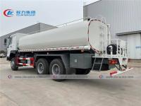 China Howo 6x6 Off Road 20000L 5000 Gallon Water Bowser Tanker Truck for sale
