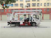 China 12m-22m 4x2 Hydraulic Lift Aerial Work Platform Truck 200kg Capacity for sale