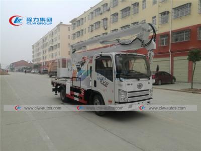 China 12m-22m 4x2 Hydraulic Lift Aerial Work Platform Truck 200kg Capacity for sale