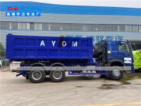 China SINOTRUK HOWO 6x4 20cbm Hook Lift Garbage Truck with 336hp Engine and 16Mpa Hydraulic System for sale