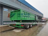 China SINOTRUK HOWO 20m3 Roll Off Garbage Truck Hydraulic Arm Removable Carriage 6x4 for sale