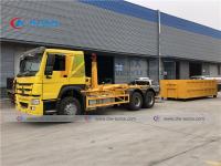 China 20m³ Hook Lift Garbage Truck with Roll-off Open Top Container - 336HP Engine, 20 Ton Capacity for sale