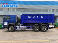 China Sinotruck Howo 20cbm Roll Off Hook Arm Garbage Truck 336hp 6x4 Waste Collection for sale